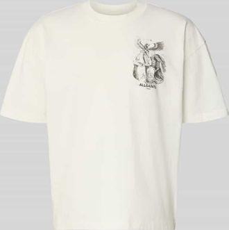 AllSaints Relaxed Fit T-Shirt aus reiner Baumwolle Modell SERAPH