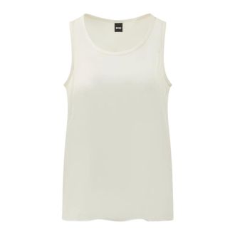HUGO BOSS Femme, Tops, Blanc, Taille: 40 FR Bettyna Sleeveless Top