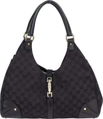 Gucci Crossbody Bags - Gucci GG Monogram Jackie Handbag - Gr. unisize - in Schwarz - für Damen
