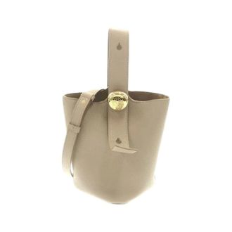 Loewe Pre-owned Pebble Bucket Mini Calf Bag - Femme - Pre-owned - Beige - Taille: ONE Size