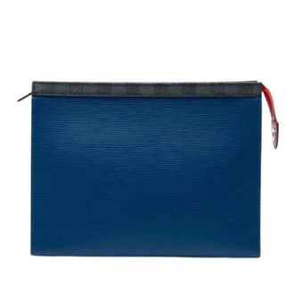 Louis Vuitton Pre-owned Epi Leder Clutch - - Pre-owned - Herren - Blau - ONE SIZE
