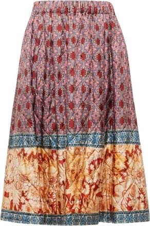 Pierre-Louis Mascia Femme, Jupes, Multicolore, Taille: 38 FR Alodox Midi Skirt