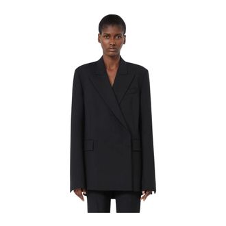 Sportmax Blazer Tailleur Hybride - Femme - Vestes - Noir - Taille: 36 FR