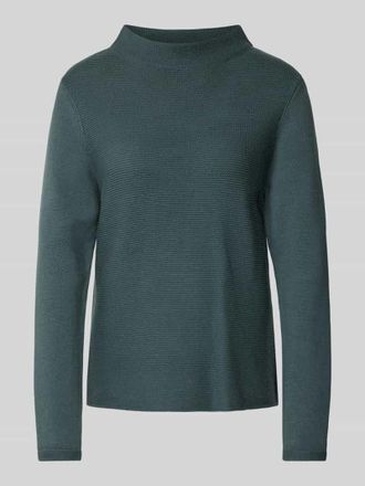 Marc O'Polo Slim Fit Strickpullover aus hochwertiger Baumwolle mit feinem Linksstrick