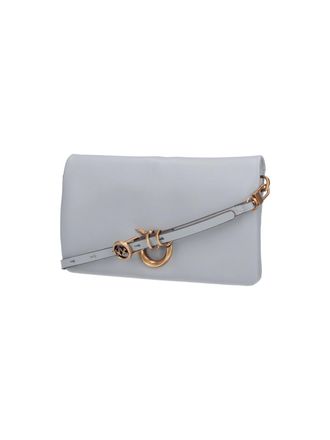 Pinko Womens Bags Grey Leather