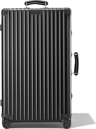 Rimowa Classic Trunk Gro&szlig;er Koffer in Schwarz - Aluminium - 75x47x36