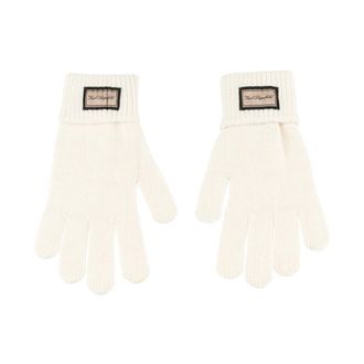 Karl Lagerfeld unisex, Accessoires, Blanc, Taille: L Gloves