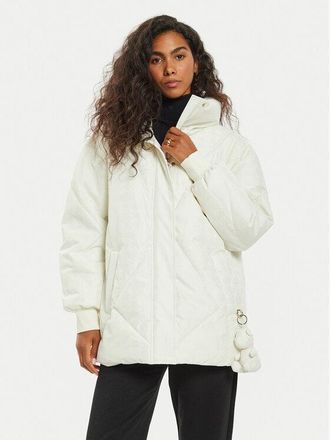Guess Winterjacke V4BL01 WGLW2 &Eacute;cru Regular Fit