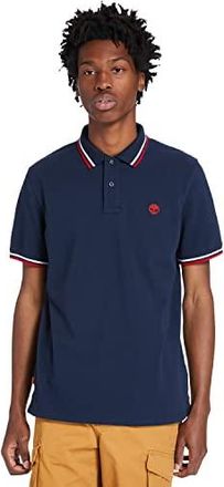 Timberland Mens slim-fit tipped polo shirt - Size XL