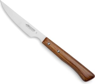 Arcos Table Messer - Steakmesser Tischmesser Tafelmesser - Klinge Nitrum Edelstahl 110 mm - HandGriff Pack-Holz Farbe Braun
