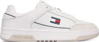 Tommy Jeans Sneakers Tommy Jeans Tjm Cupsole Leather EM0EM01660 Wei&szlig;