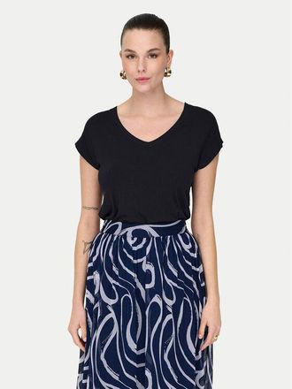 Only T-Shirt Rilla 15315776 Schwarz Regular Fit