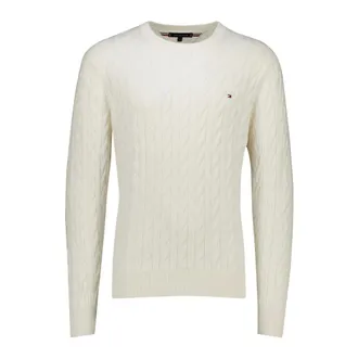 Tommy Hilfiger Homme, Pulls, Blanc, Taille: S Pull blanc