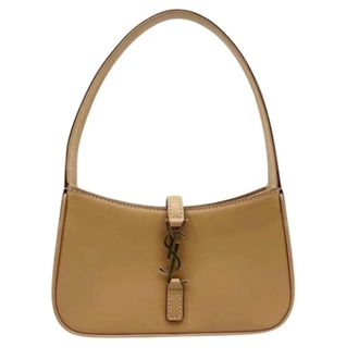 Saint Laurent Sac port&eacute; &eacute;paule Pre-owned - Femme - Pre-owned - Beige - Taille: ONE Size