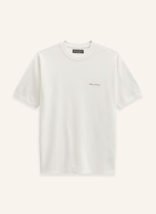 Marc O'Polo Marc Opolo Kurzarm-Pullover weiss
