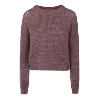 Roberto Collina Round-Neck Strickwaren - - Knitwear - Damen - Lila - L