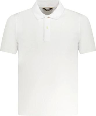 K-Way Homme, Tops, Blanc, Taille: XL Polo en coton