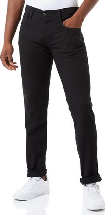 Replay Herren Anbass X-lite Jeans, 098 Black, 31W / 34L EU