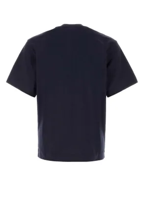 Ferragamo 3886300newnavy Exterior: Cotton T-Shirt T-shirts And Polos