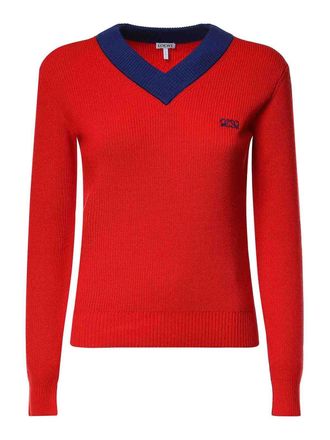 Loewe Pull Col Rond - Rouge