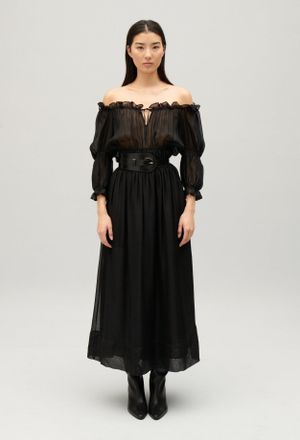 Claudie Pierlot Robe longue noire