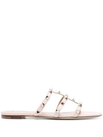 Valentino Garavani sandales Rockstud - Rose
