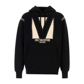 Valentino Garavani Herren, Sweatshirts & Hoodies, Schwarzk, MGr&ouml;&szlig;e