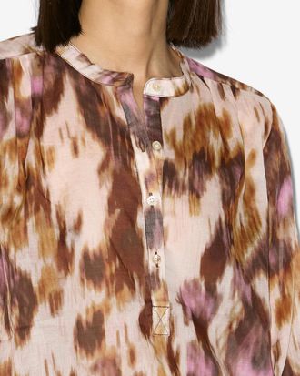 Isabel Marant Blouse Maria - Femme - &Eacute;cru-ocre - Taille 34 - Marant &Eacute;toile