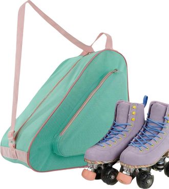 Generico Tragetasche f&uuml;r Rollschuhe, wasserdichte Tragetasche mit verstellbaren Riemen, Roller-Taschen f&uuml;r M&auml;dchen, f&uuml;r Skiausr&uuml;stung, Reisen, Kinder, Frauen, 