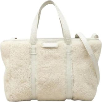 Balenciaga Sac bandouli&egrave;re Pre-owned - Femme - Pre-owned - Blanc - Taille: ONE Size