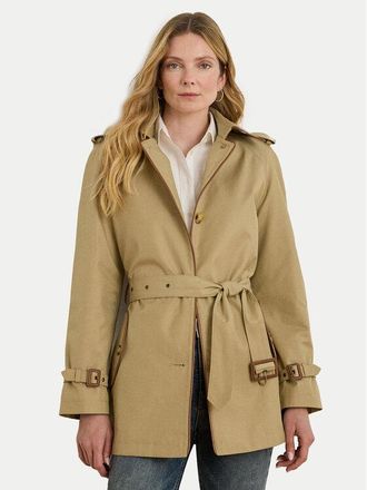 Lauren Ralph Lauren Tenchcoat 297979525001 Beige Regular Fit