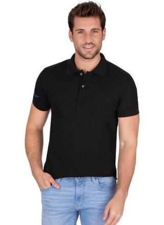 Trigema Poloshirt TRIGEMA Slim Fit Poloshirt aus DELUXE-Piqu&eacute; (1-tlg)