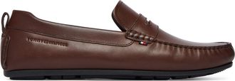 Tommy Hilfiger Mokassins Tommy Hilfiger Core Hilfiger Leather Driver FM0FM05790 Braun