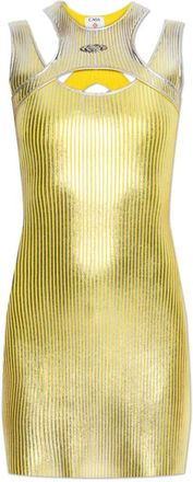 Casablanca Femme, Robes, Jaune, Taille: 40 FR Robe moulante courte