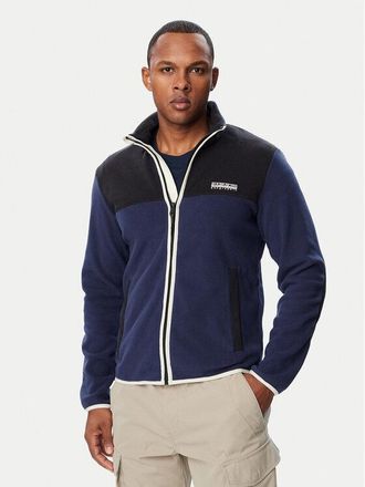 Napapijri Fleecejacke T-Dergana NP0A88V1 Dunkelblau Regular Fit