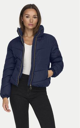 Jacqueline de Yong Winterjacke Finno 15305656 Dunkelblau Regular Fit