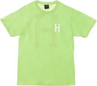 HUF Klassisches H Essentials T-Shirt - - Tops - Herren - Gr&uuml;n - XL