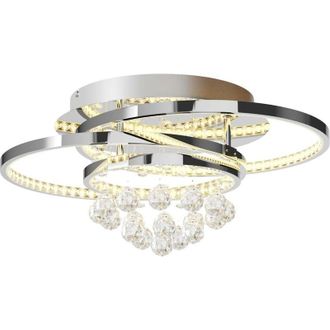 Lucande Led Deckenleuchte Keely aus Metall dimmbar f&uuml;r Wohnzimmer & Esszimmer von Lucande