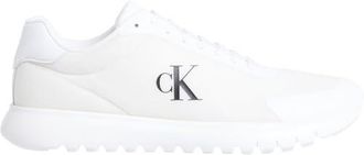 Calvin Klein Baskets Femme Eva Mesh Sportives, Blanc (Bright White/Black), 39