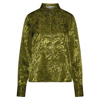 Silvian Heach Damen, Blusen & Hemden, Gr&uuml;n, LGr&ouml;&szlig;e