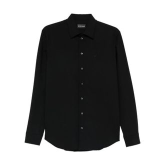 Emporio Armani Exclusive Pre Shirt - - Shirts - Herren - Schwarzk - XL