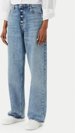 HUGO BOSS Jeans Leni 50559617 Blau Loose Fit
