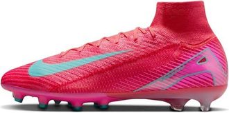 Nike Nike Homme Mercurial Superfly 10 Elite AG-Pro High-Top-fu&szlig;ballschuh Chaussure de Football, Ember Glow Aurora Green, 40 EU