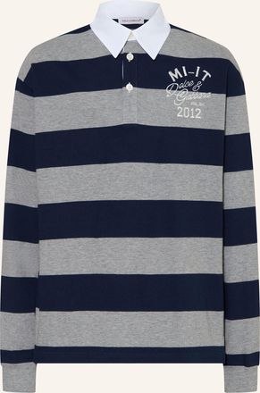 Dolce & Gabbana Jersey-Poloshirt blau