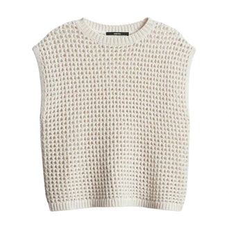 someday Tarisela Stricktop - - Knitwear - Damen - Wei&szlig; - L