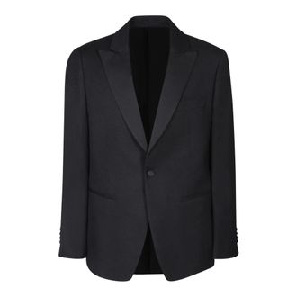 Lardini Woll-Smokingjacke - - Suits - Herren - Schwarzk - S