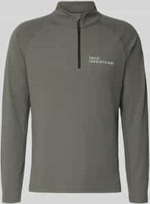 Halo Longsleeve mit Stehkragen und Rei&szlig;verschluss Modell SORONA