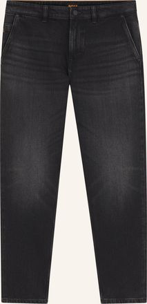 HUGO BOSS Jeans Onyx-5 Bo Tapered Fit schwarz