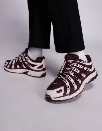 Nike P-6000 - Baskets fonctionnelles - Bordeaux-Rouge