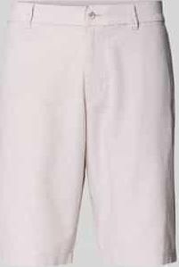 Tom Tailor Denim Regular Fit Bermuda aus Leinen-Baumwolle-Mix